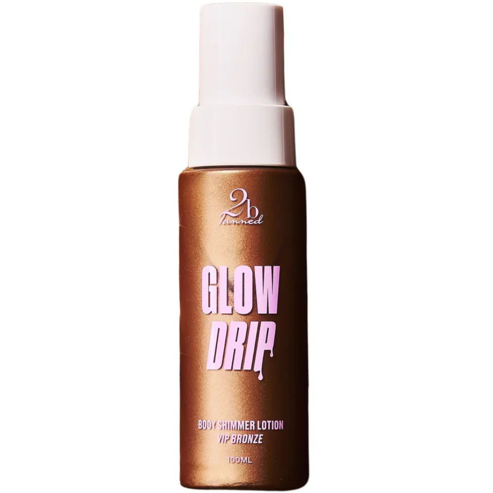 2bTanned Glow Drip Body Shimmer Lotion 100ml – Kiyo Beauty