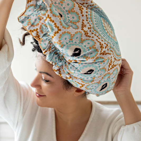 Bounce Curl Reversible Satin Hair Bonnet – Kiyo Beauty