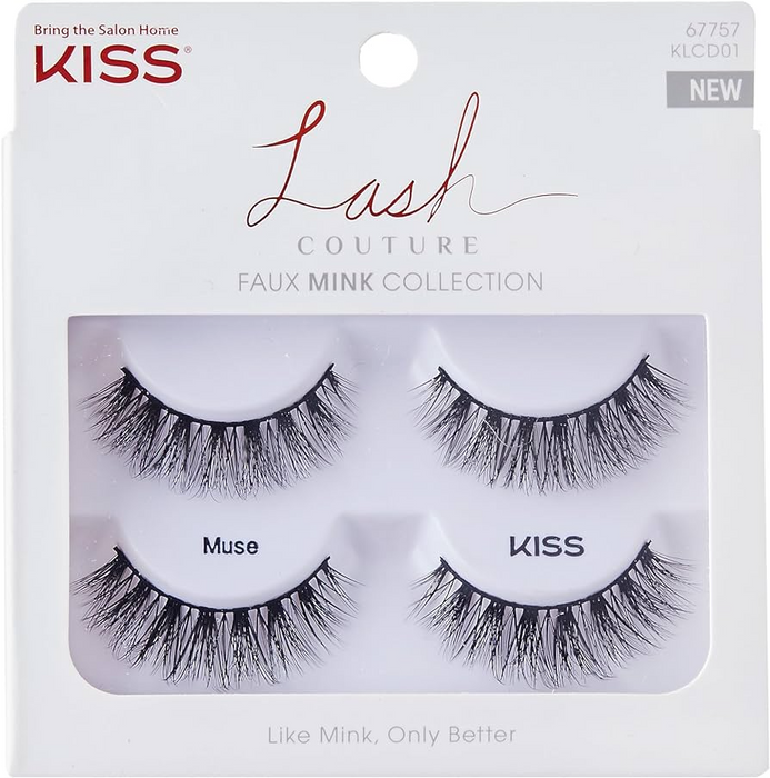 Kiss Lash Couture Faux Mink Double Pack - Muse — Kiyo Beauty