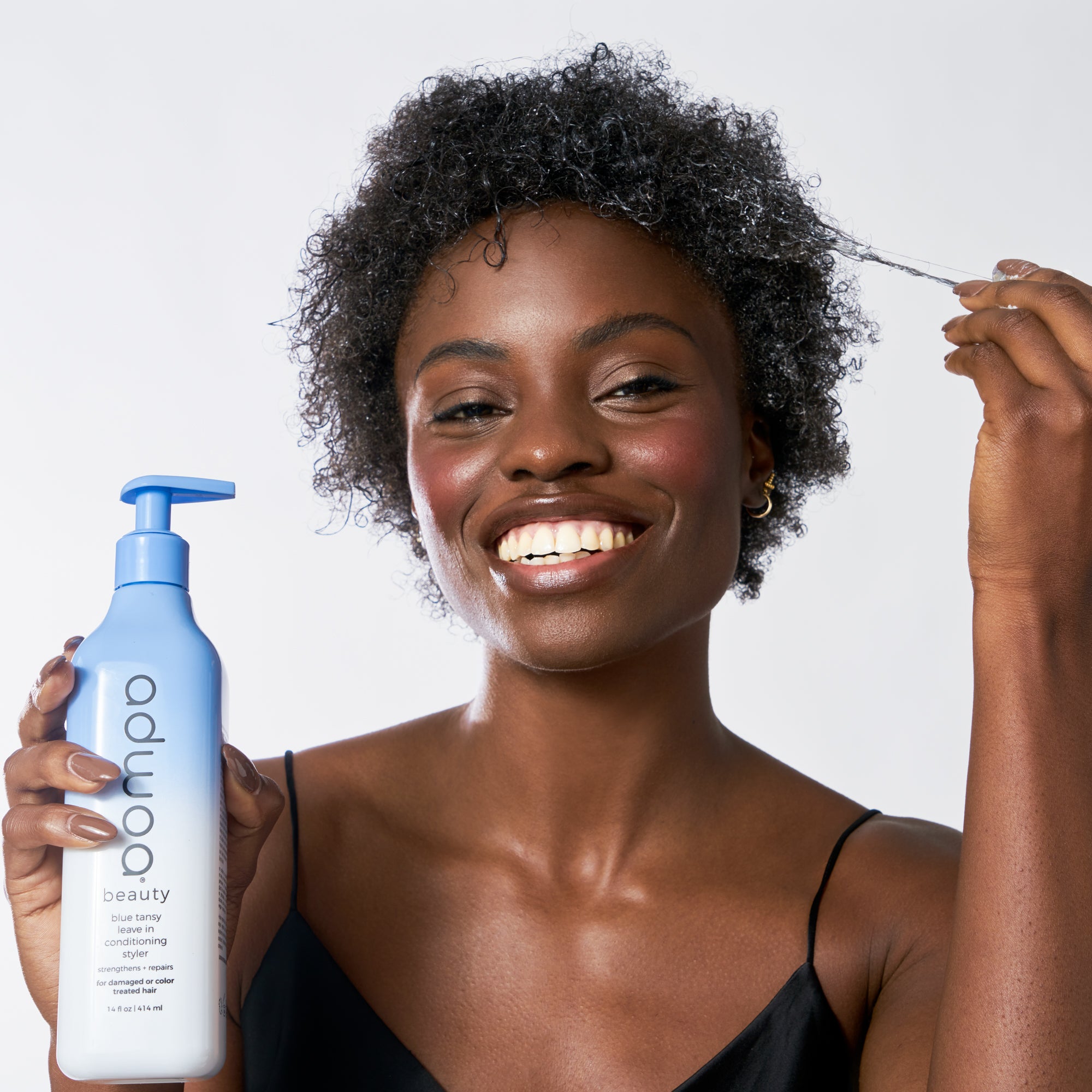 Adwoa Beauty Blue Tansy Leave-In Conditioning Styler – Kiyo Beauty