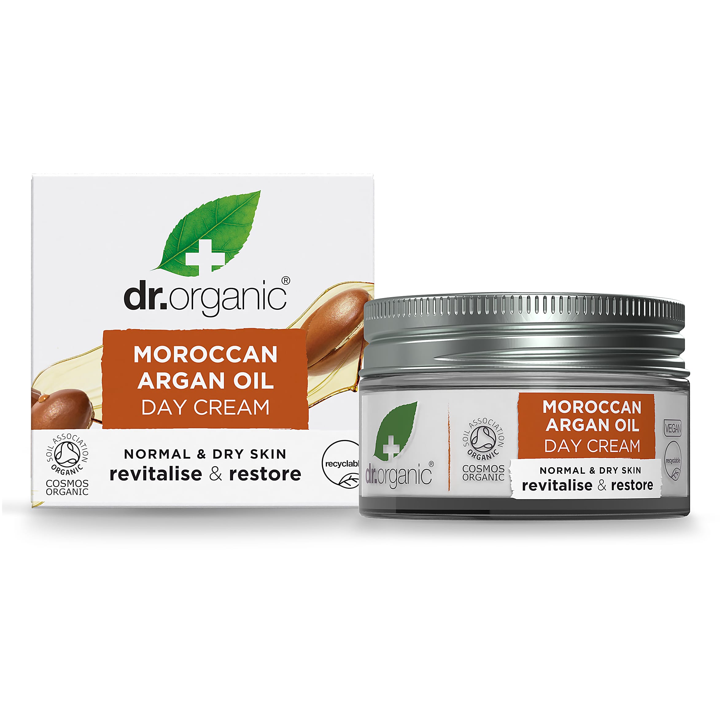 Dr Organic Moroccan Argan Oil Day Cream 50ml – Kiyo Beauty