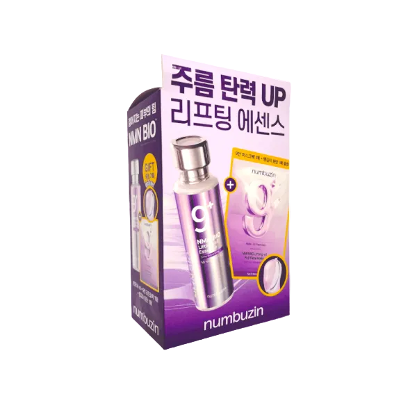 Numbuzin No. 9 NMN+ BIO Lifting-sil Essence 50ml (+ Mask & Lifting Ban ...