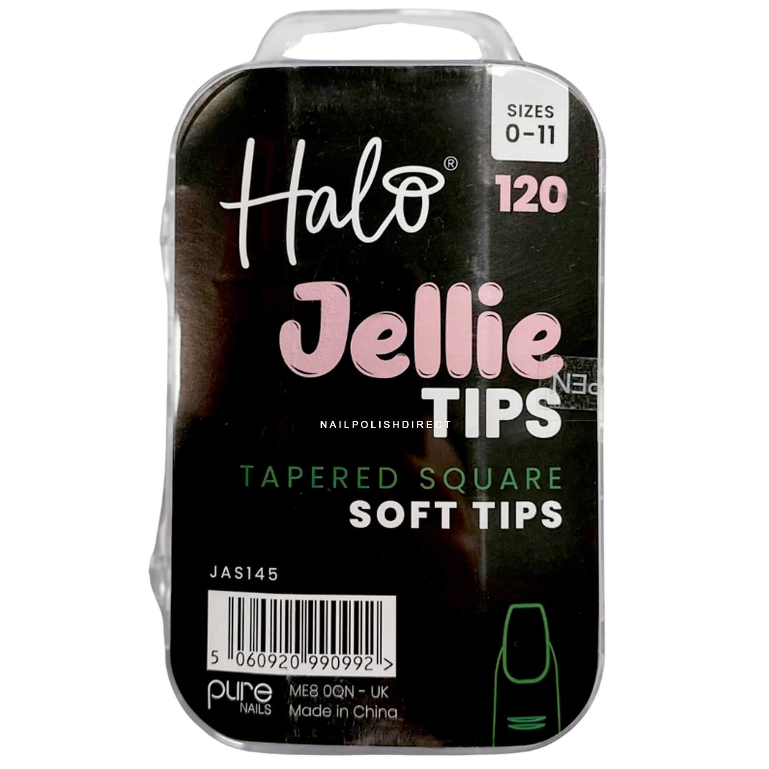 Halo Jellie Nail Tips - Tapered Square – Kiyo Beauty