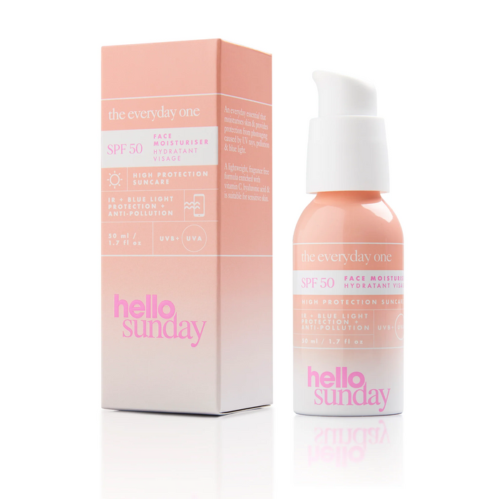 Hello Sunday The Everyday One - Face Moisturiser SPF 50 — Kiyo Beauty