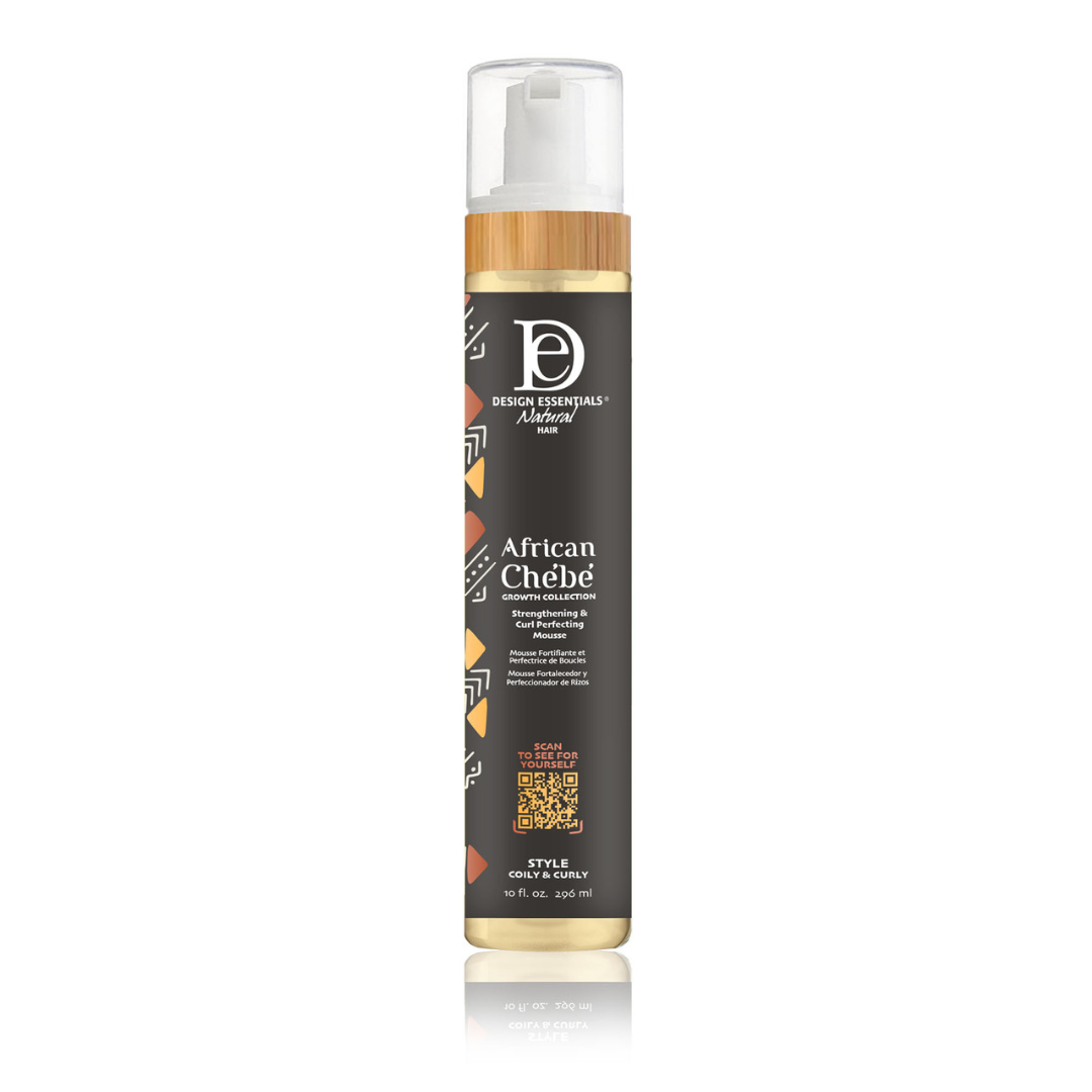 Design Essentials African Chebe Strengthening & Curl Perfecting Mousse ...