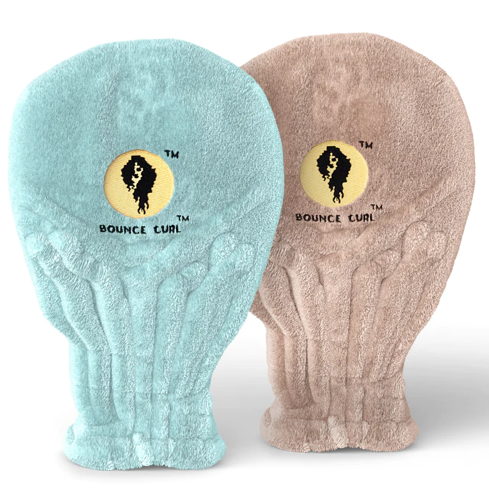 Bounce Curl Hair Drying Micro-Fiber Mittens — Kiyo Beauty