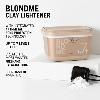 Schwarzkopf BlondMe Clay Lightener 350g – Kiyo Beauty