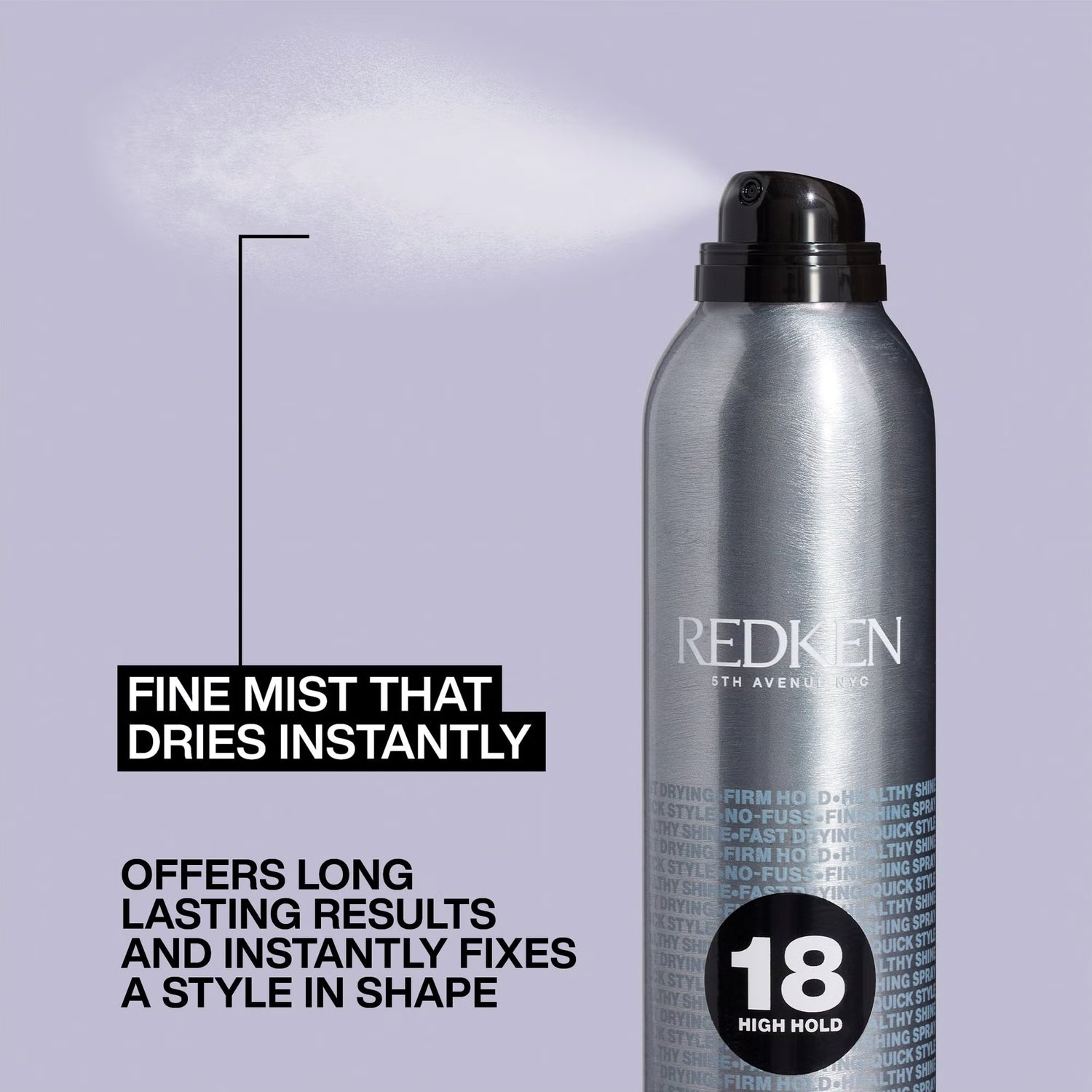 Redken Quick Dry Finish Hair Spray 400ml – Kiyo Beauty