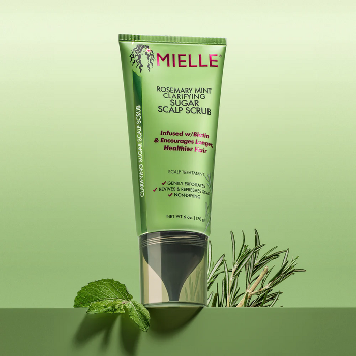Mielle Organics Rosemary Mint Clarifying Sugar Scalp Scrub 6oz — Kiyo Beauty