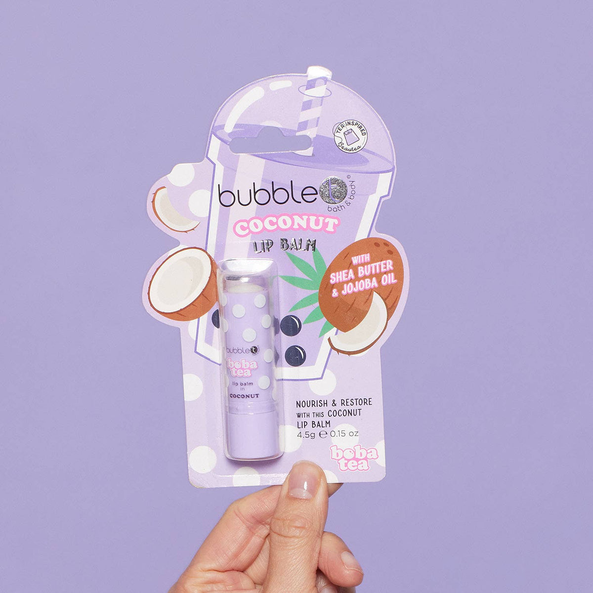 Bubble T Boba Tea Coconut Lip Balm (4.5g) — Kiyo Beauty