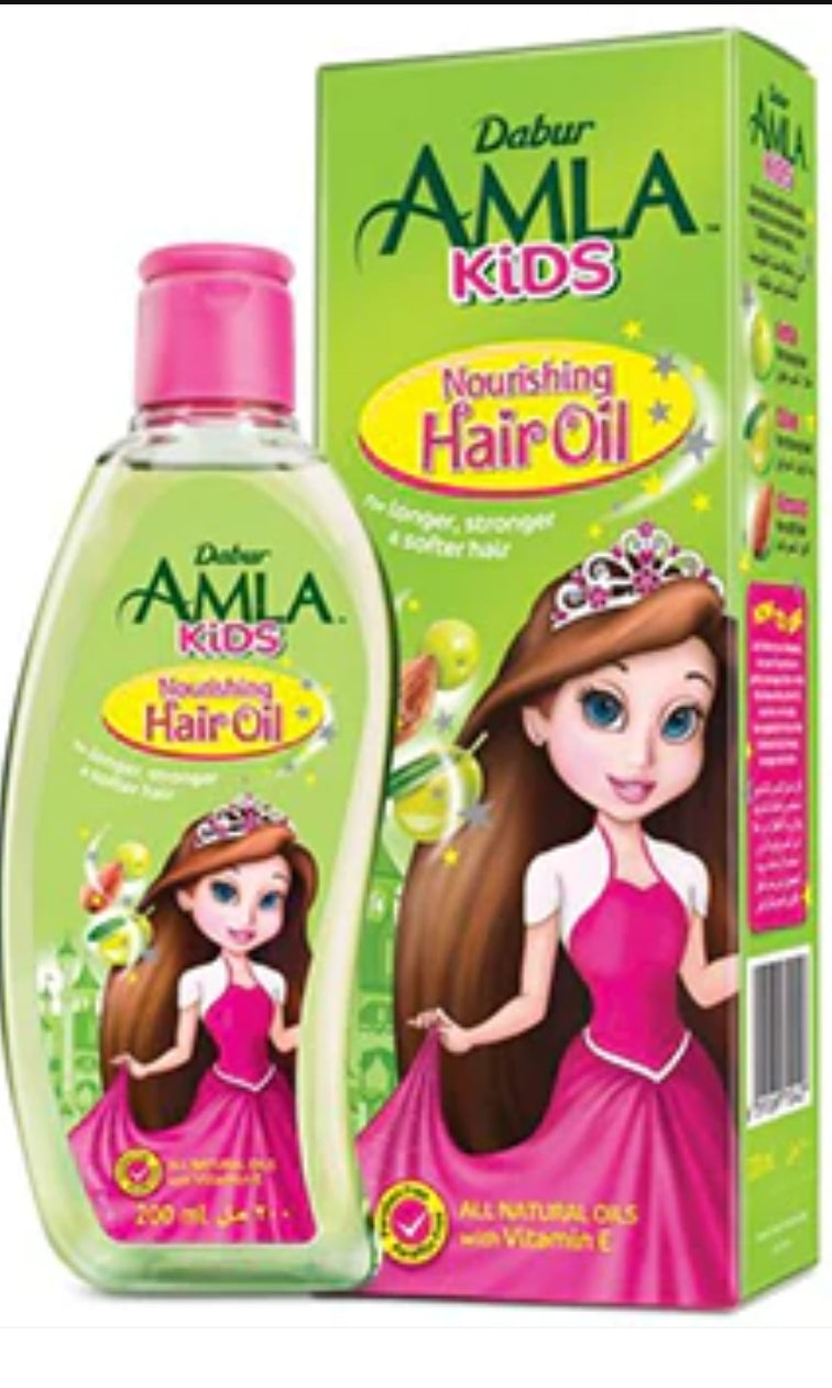 Dabur Amla Kids Nourishing Hair Oil 200ml – Kiyo Beauty